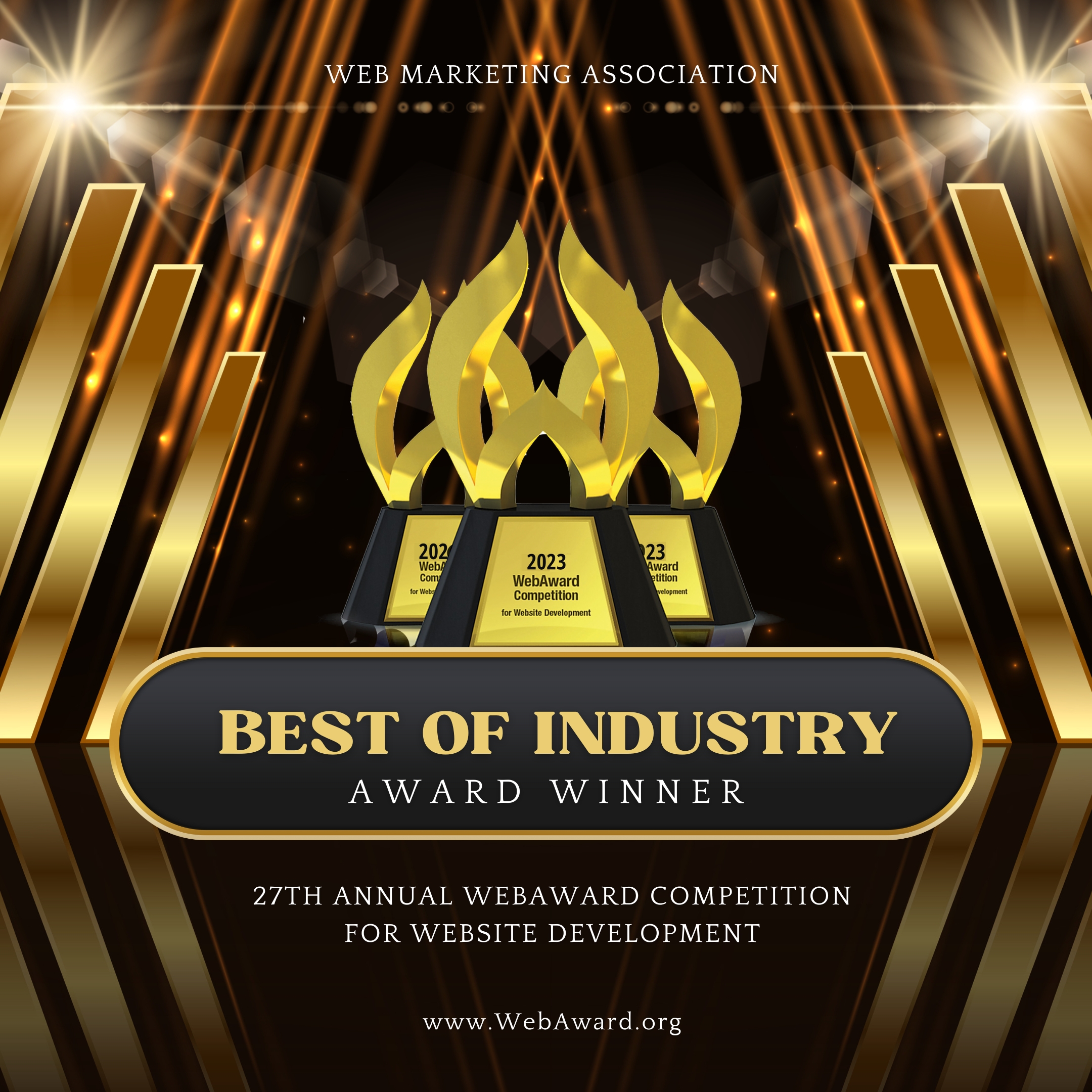Logos Web Marketing Association's WebAwards