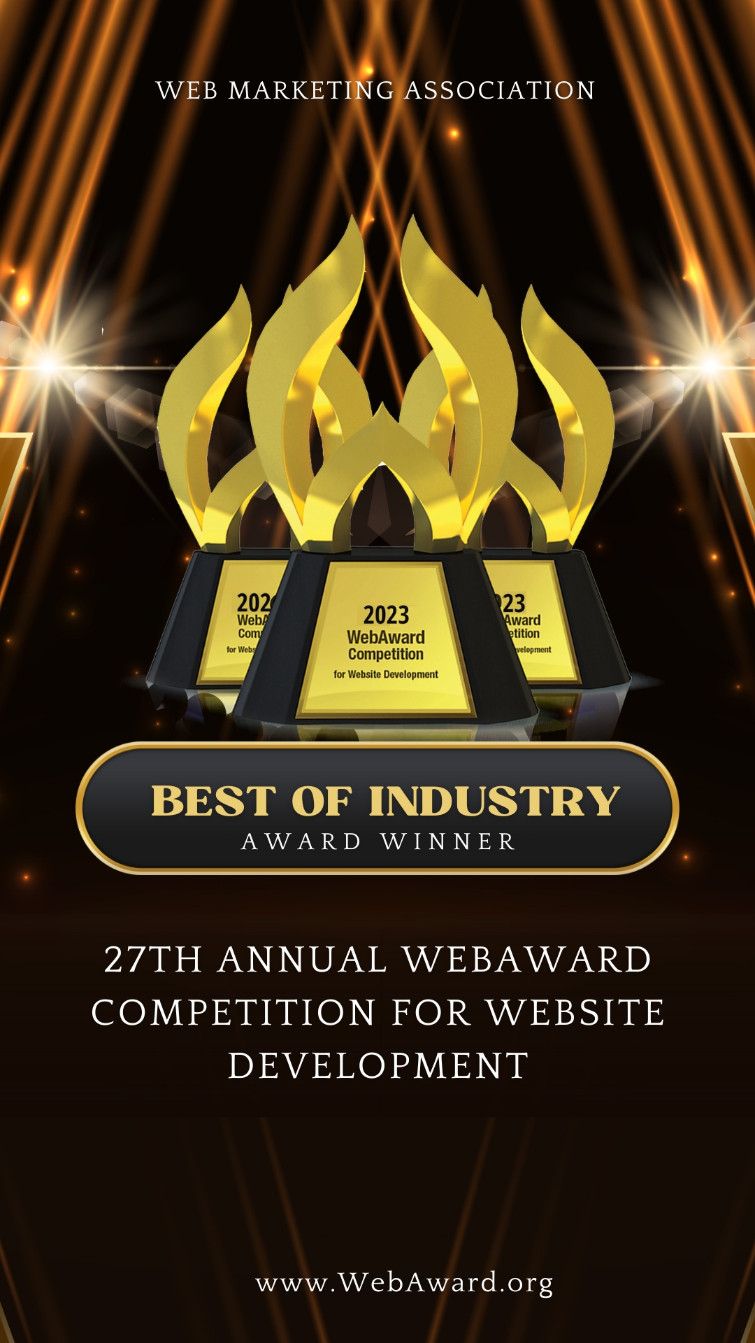 Logos Web Marketing Association's WebAwards