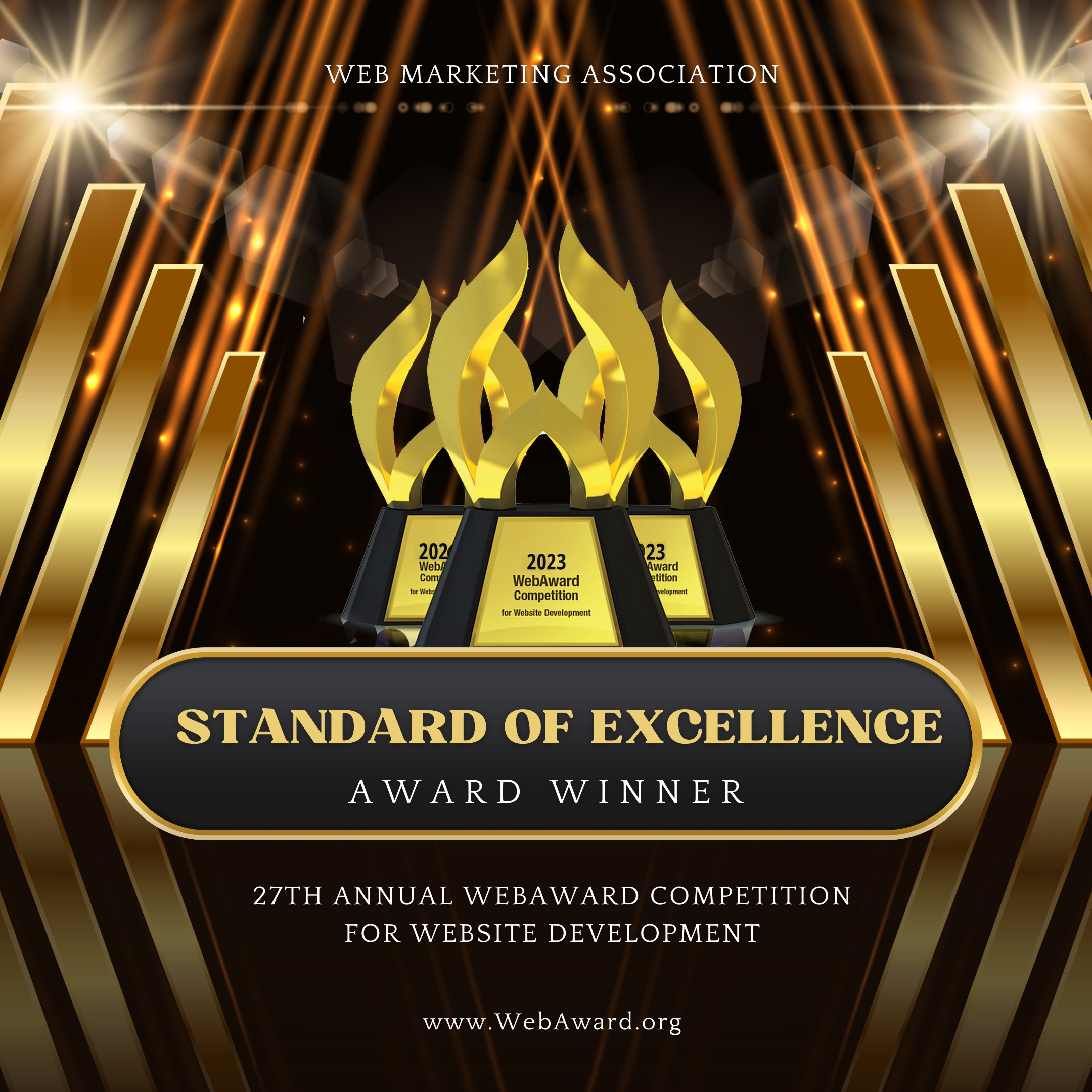 Logos Web Marketing Association's WebAwards