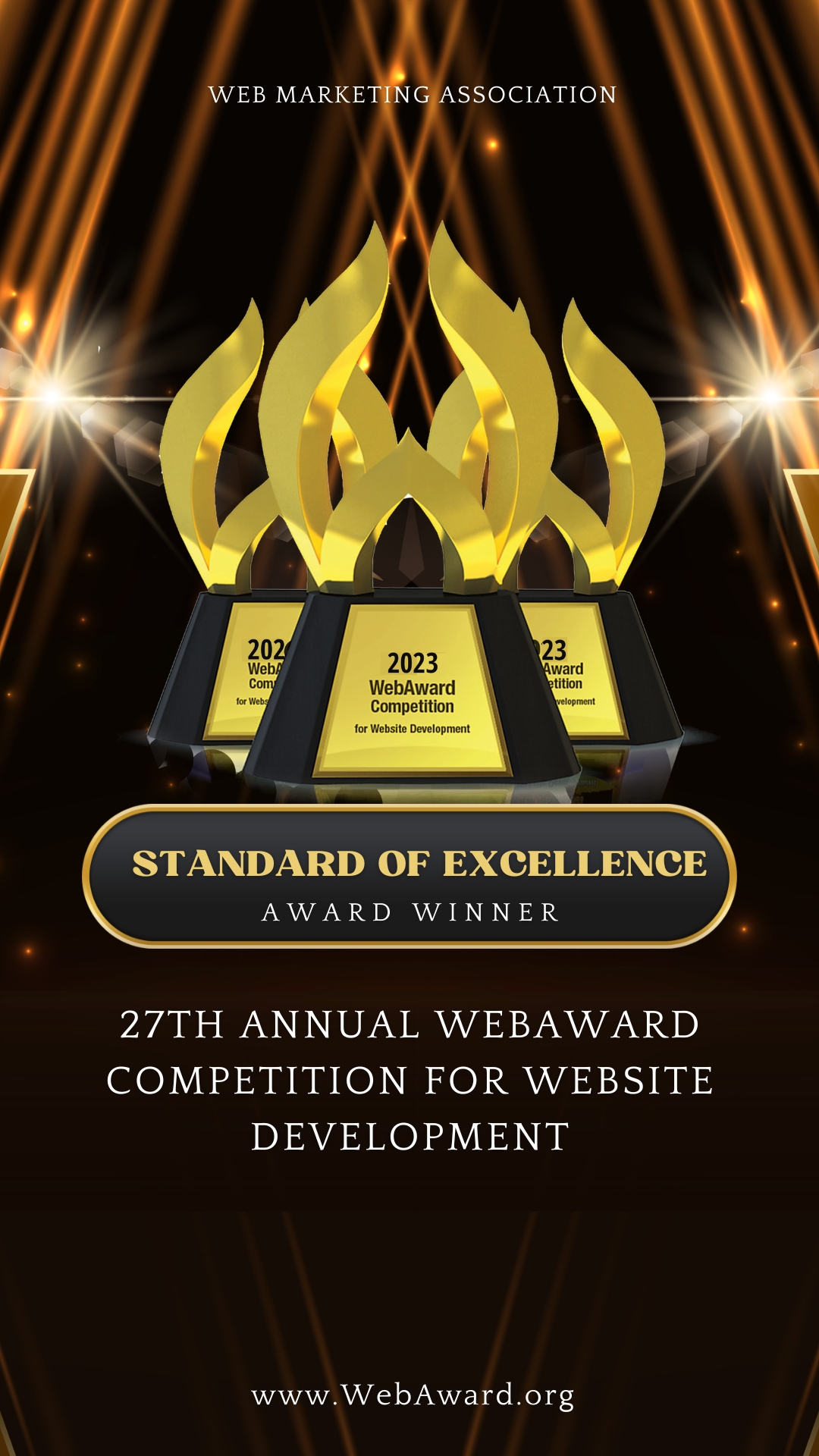 Logos Web Marketing Association's WebAwards