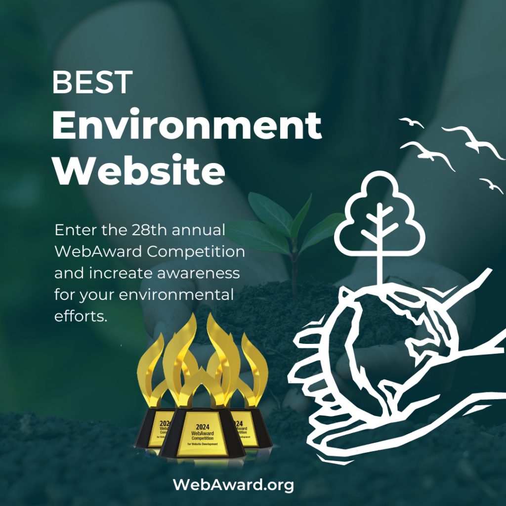 Best Environmental Web site to be Named by Web Marketing Association in 28th Annual WebAward ...