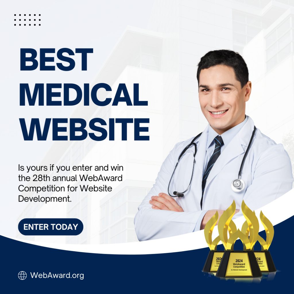 Best Medical Website to be Named by Web Marketing Association in 28th ...