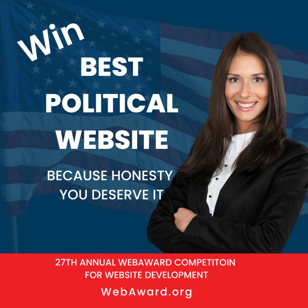 Best Political Website to be Named by Web Marketing Association in 27th ...
