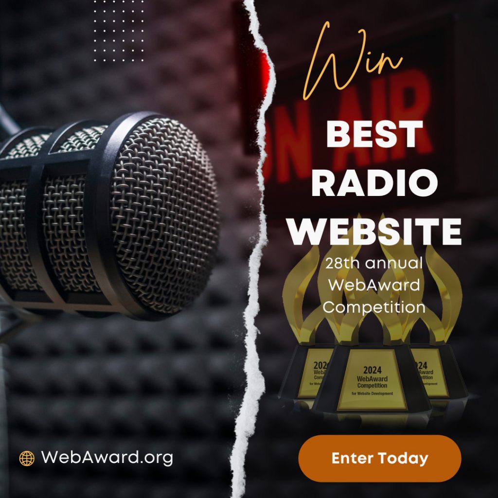 Best Radio Websites to be Named by Web Marketing Association in 28th ...