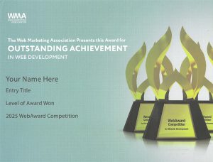 WebAwards – Web Marketing Association Recognition Center